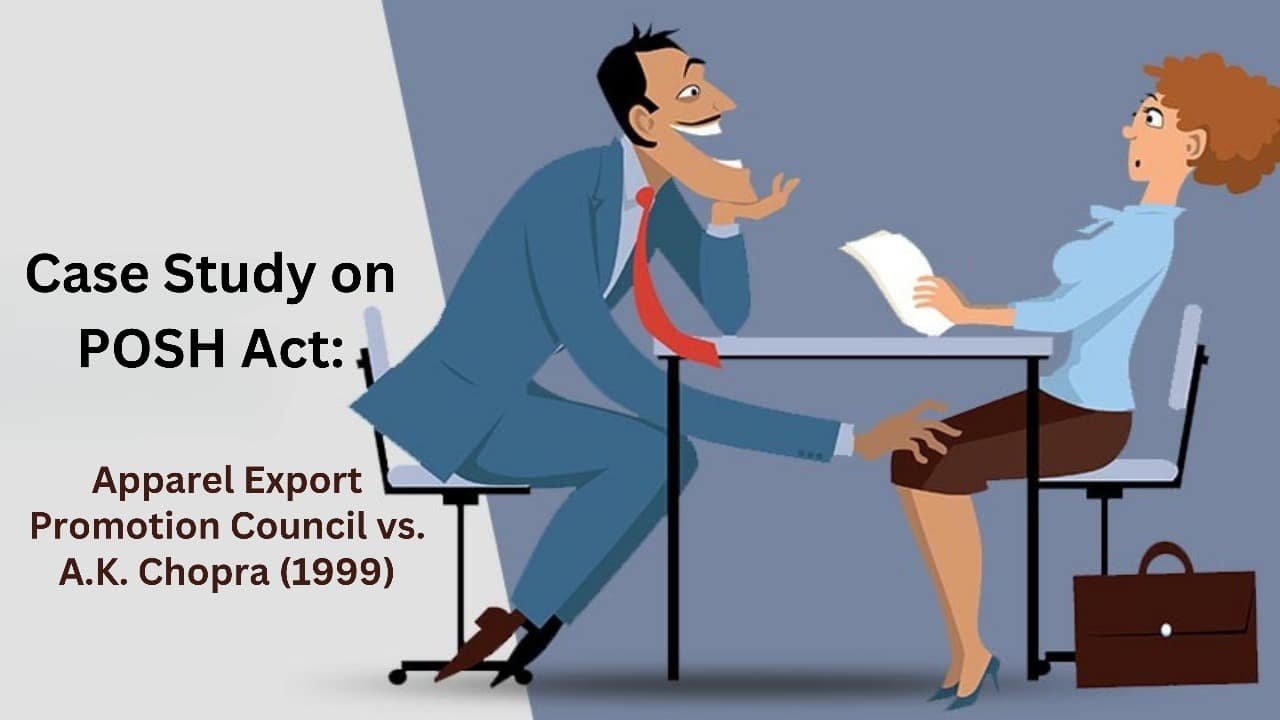 Apparel Export Promotion Council v. A.K. Chopra (1999)